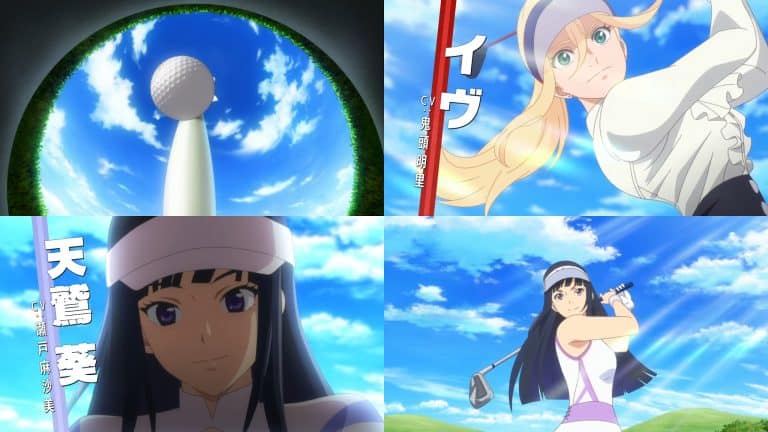 L’anime BIRDIE WING -Golf Girls’ Story- se dévoile, en Teaser
