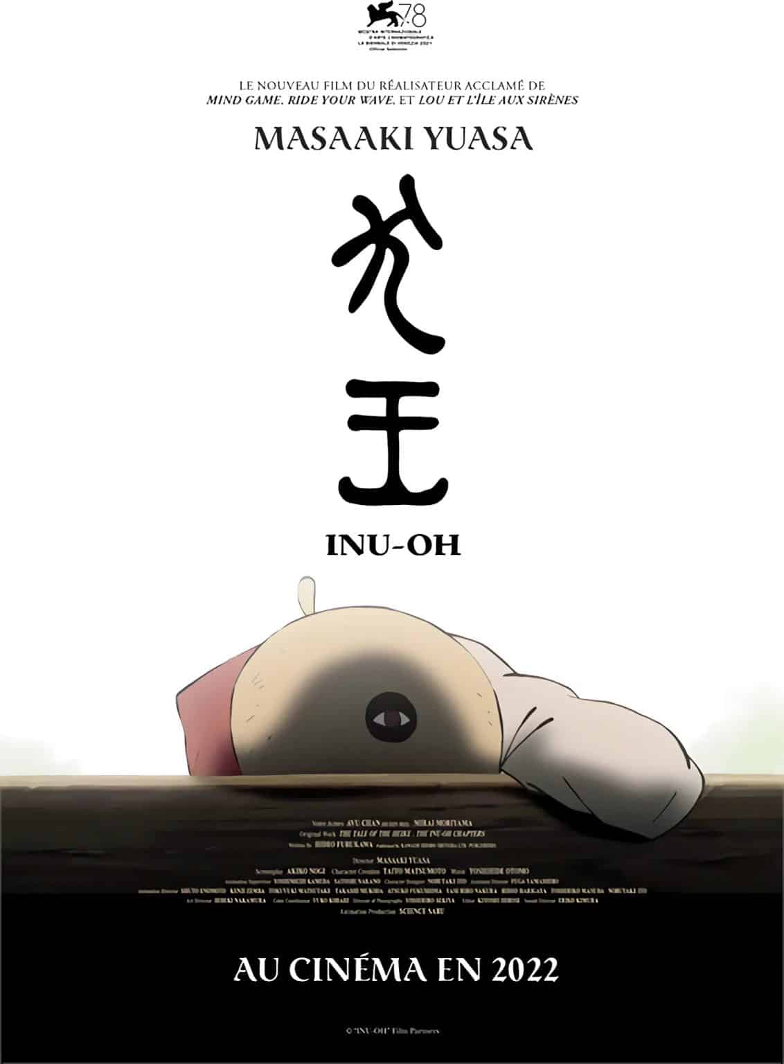 Le Film INU-OH se dévoile, en Teaser Vidéo - AnimOtaku