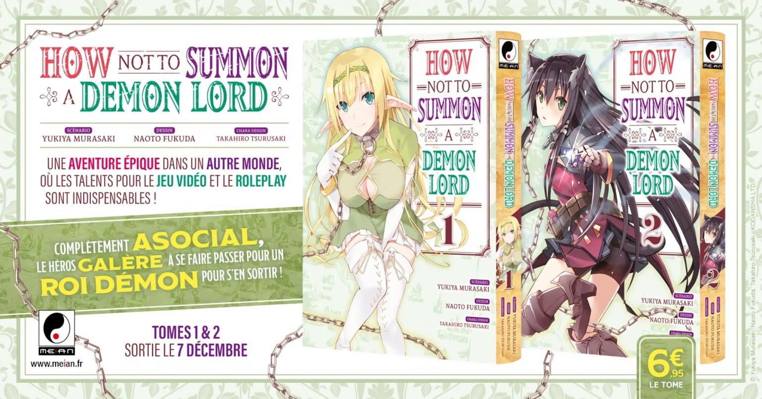 Le manga How Not to Summon a Demon Lord arrive en France