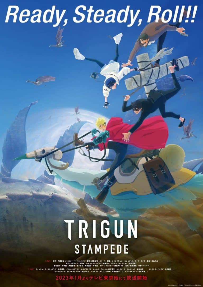 L'anime TRIGUN STAMPEDE révèle sa Date de Sortie - AnimOtaku