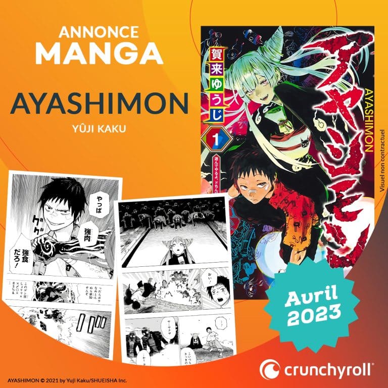 Le manga Ayashimon annonce sa Date de Sortie en France - AnimOtaku