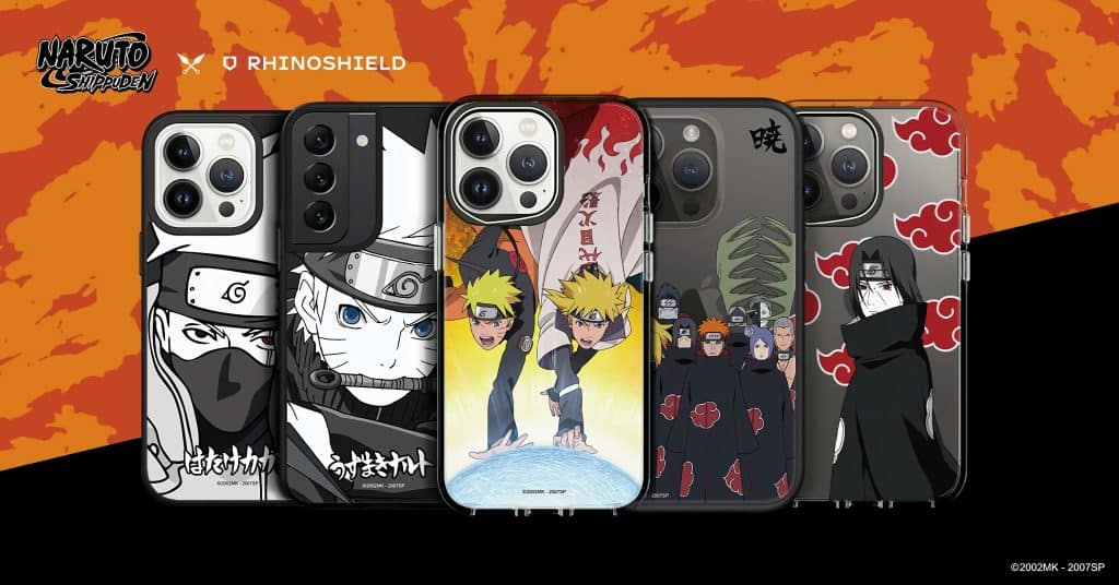 Naruto x RHINOSHIELD : une nouvelle coque 3D exclusive se dévoile