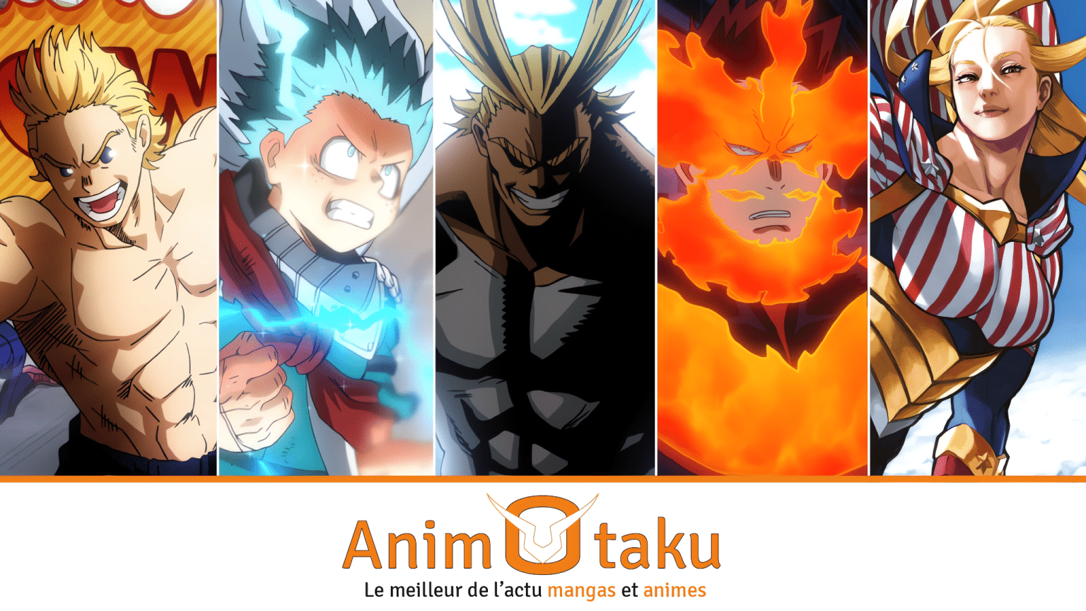 TOP 10 des meilleurs héros dans My Hero Academia - AnimOtaku