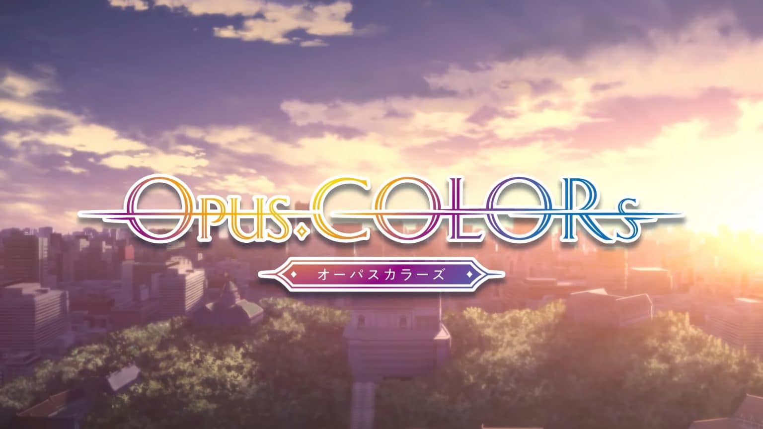 L'anime Opus. COLORs révèle sa Date de Sortie - AnimOtaku