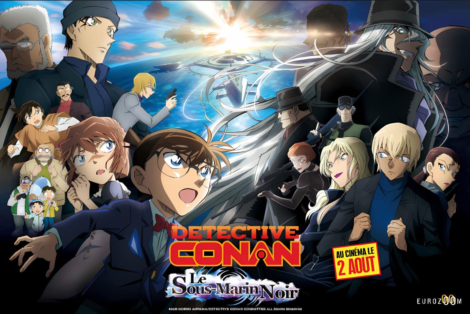 Détective Conan - Le Sous-Marin Noir : Date de Sortie en France, Trailer…