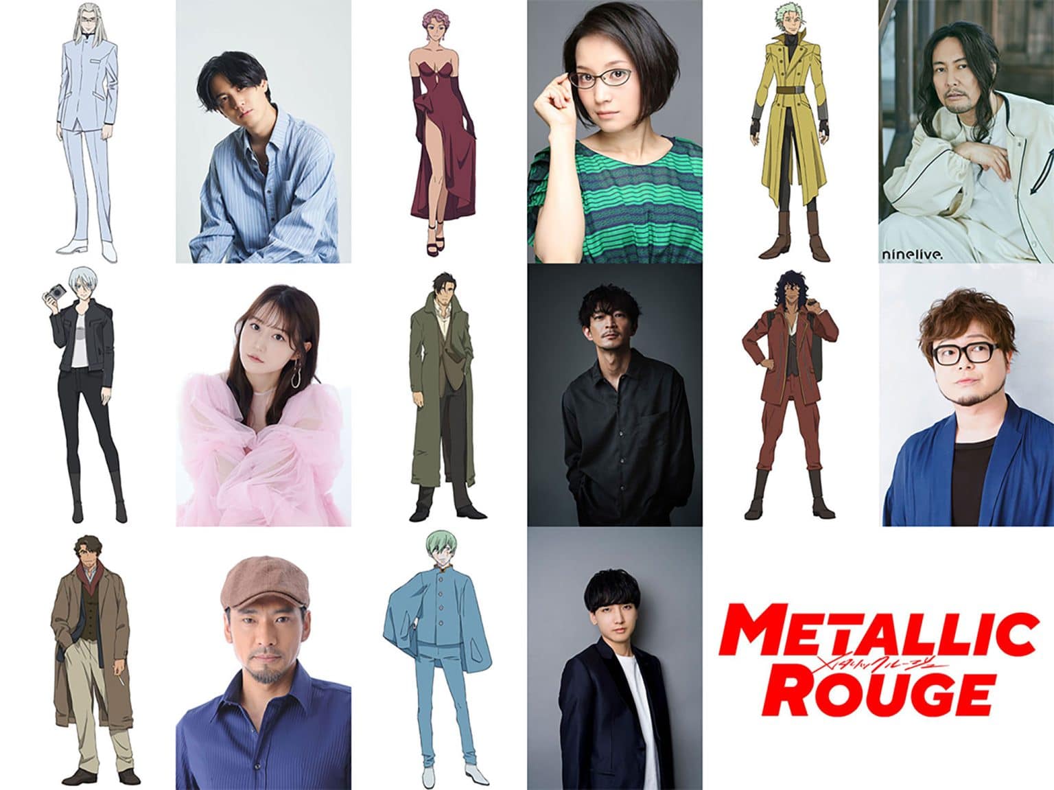 METALLIC ROUGE : Date de Sortie de l'anime, Trailer, les infos