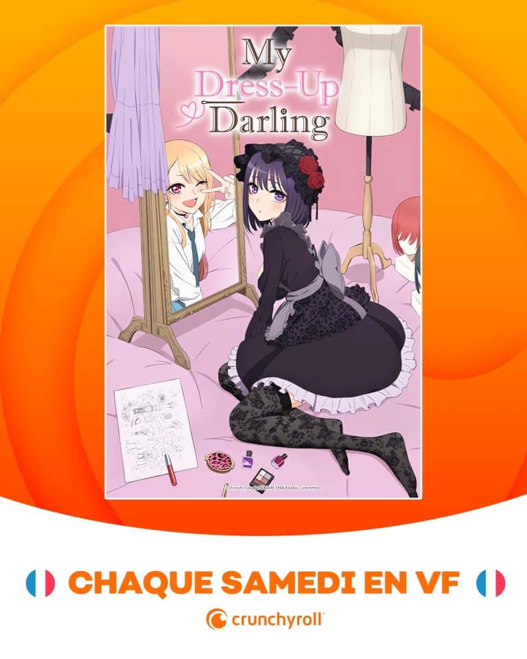 Crunchyroll annonce une VF pour l'anime My Dress-Up Darling
