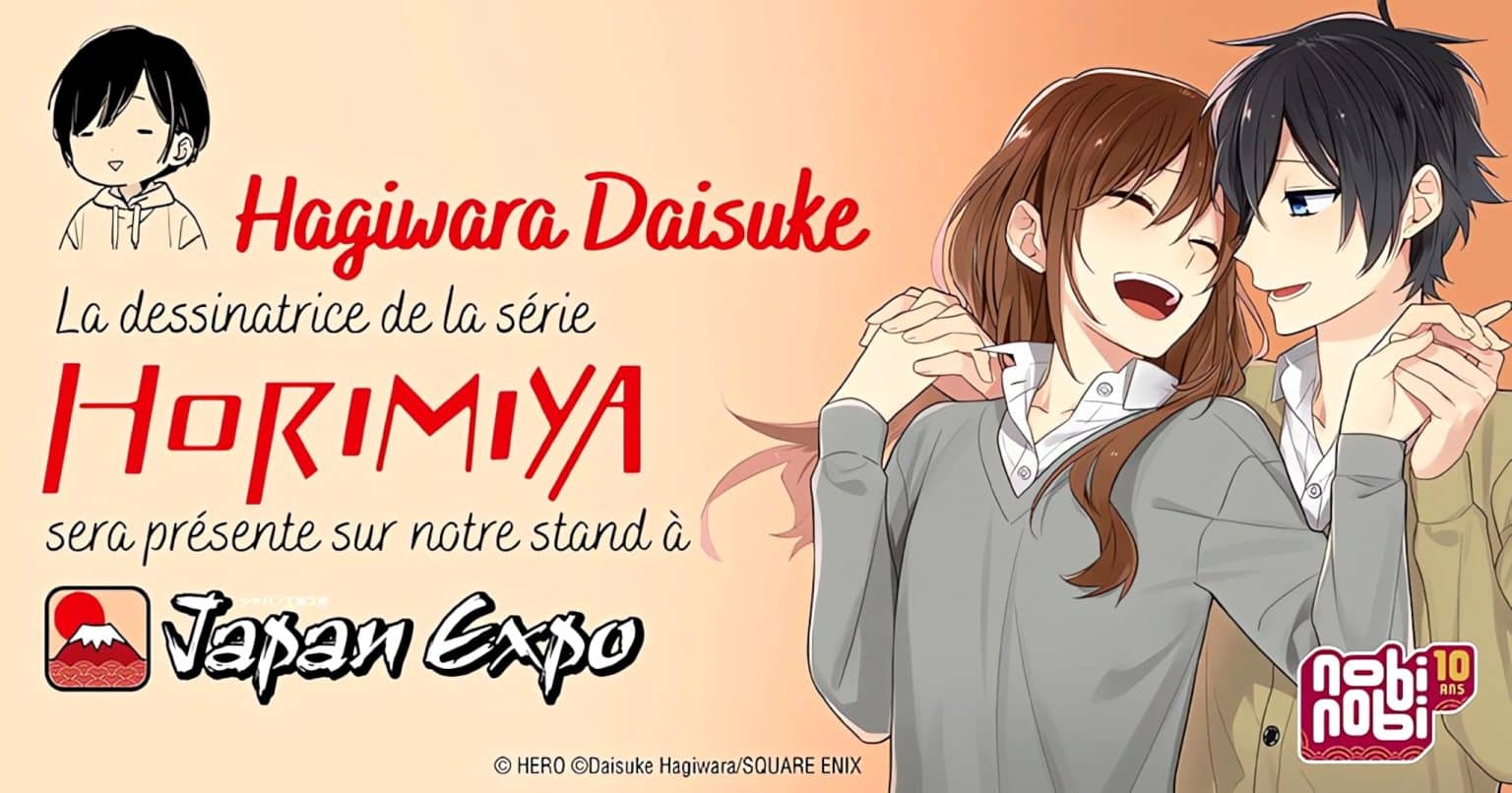 Japan Expo 2023 : Hagiwara Daisuke sera l'invitée de nobi nobi