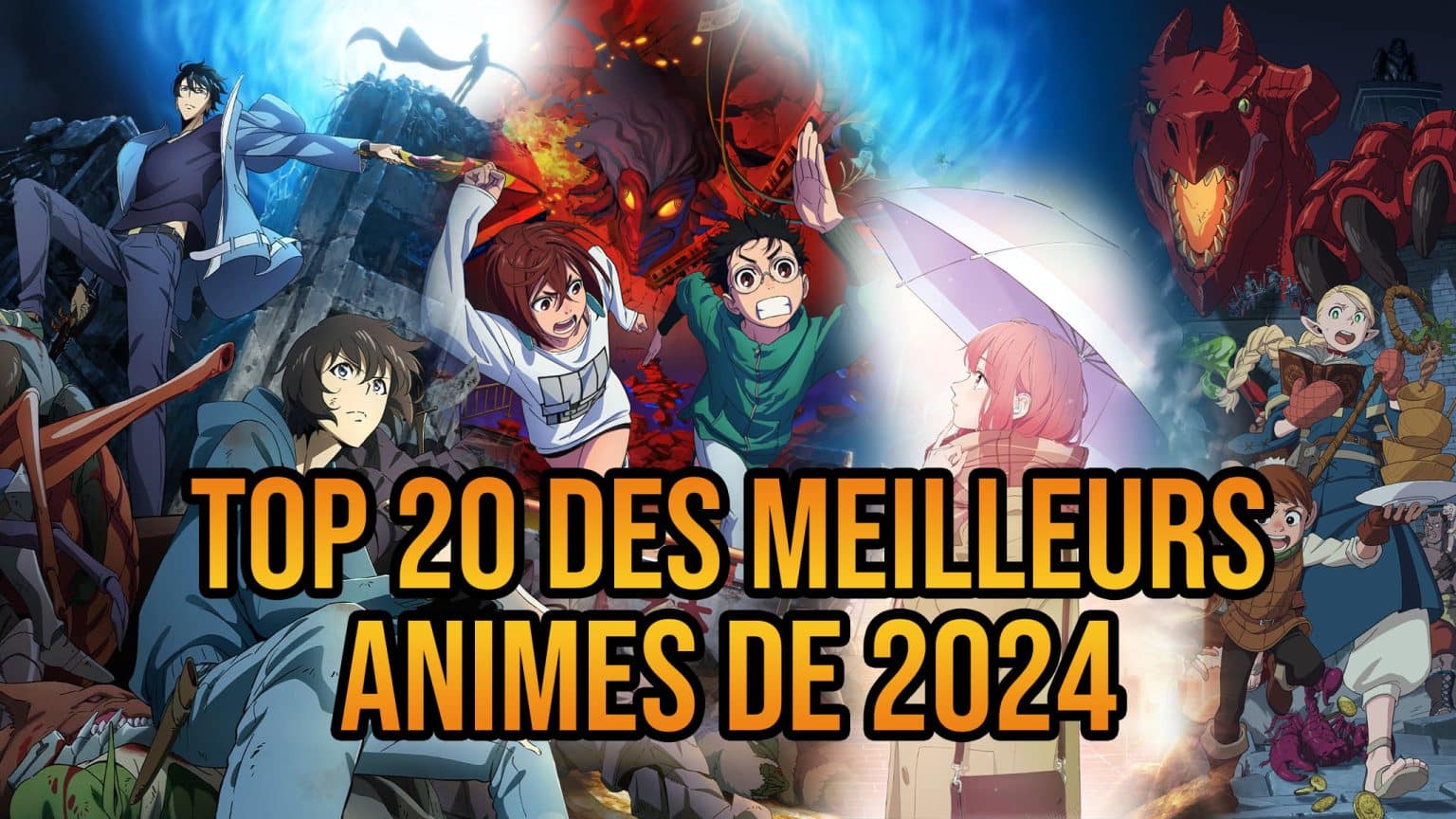 TOP 20 des Meilleurs Animes de 2024 - AnimOtaku