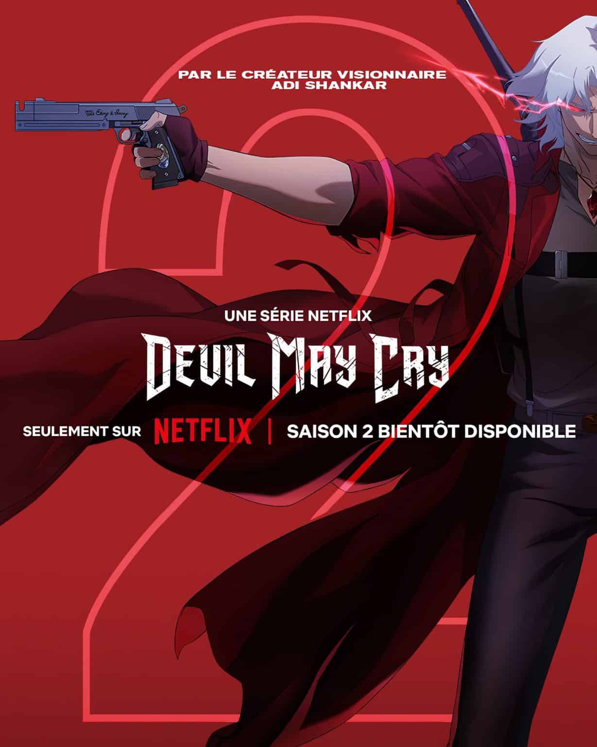 Devil May Cry Saison 2 : Diffusion en 2026 sur Netflix - AnimOtaku