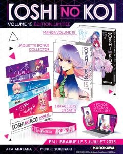 OSHI NO KO : une édition collector limitée pour le tome 15