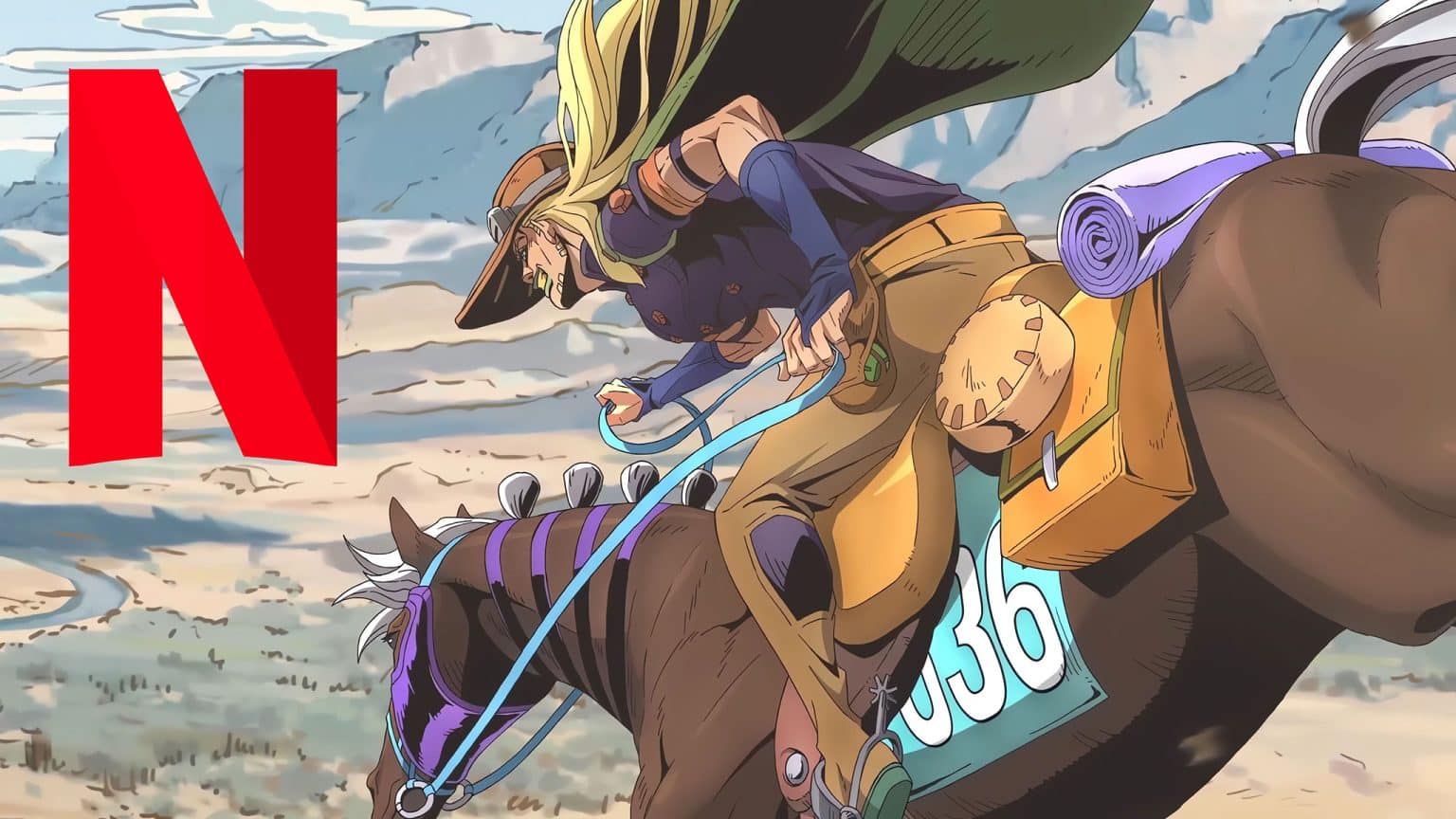 L'anime JJBA STEEL BALL RUN sortira en exclusivité sur Netflix