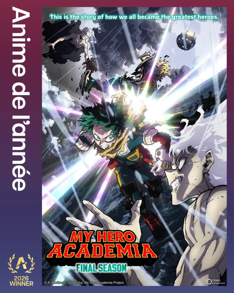 Crunchyroll Anime Awards 2026 : liste complète des résultats